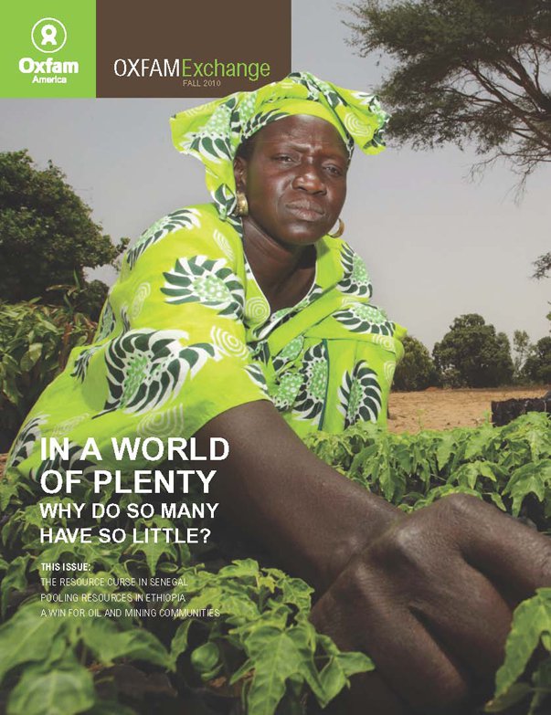 OXFAMExchange Fall 2010 | Oxfam
