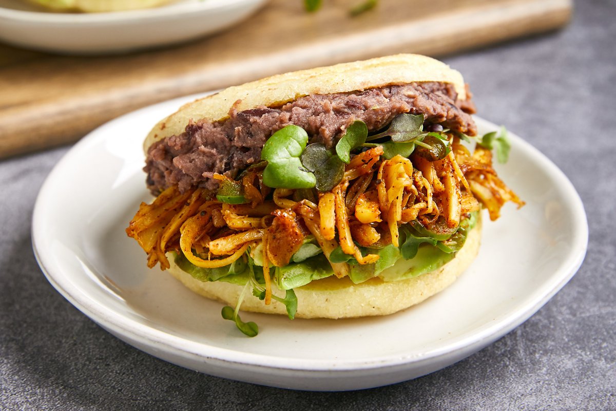 King Oyster Mushroom Arepas | Oxfam