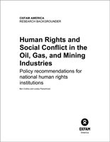 Human Rights and Social Conflict in the Oil, Gas, and Mining Industries ...