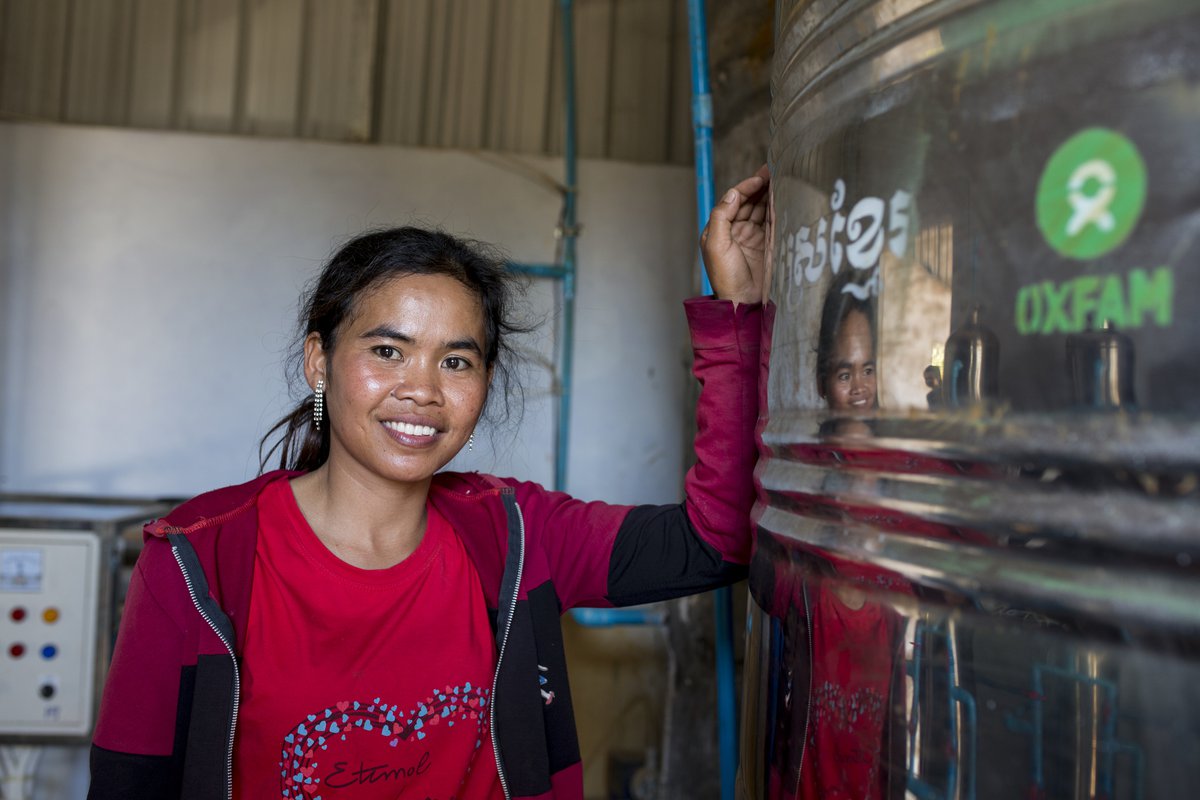Clean water for farmer families | Oxfam