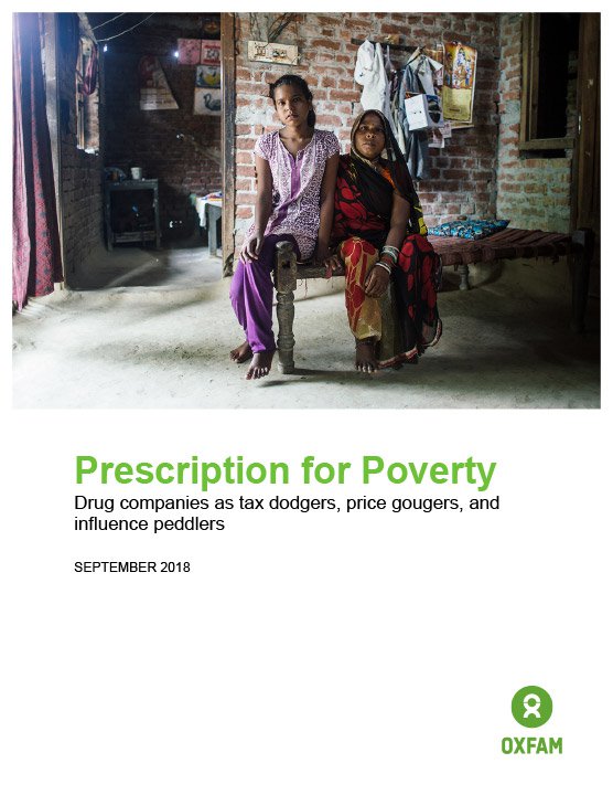 Prescription for Poverty | Oxfam