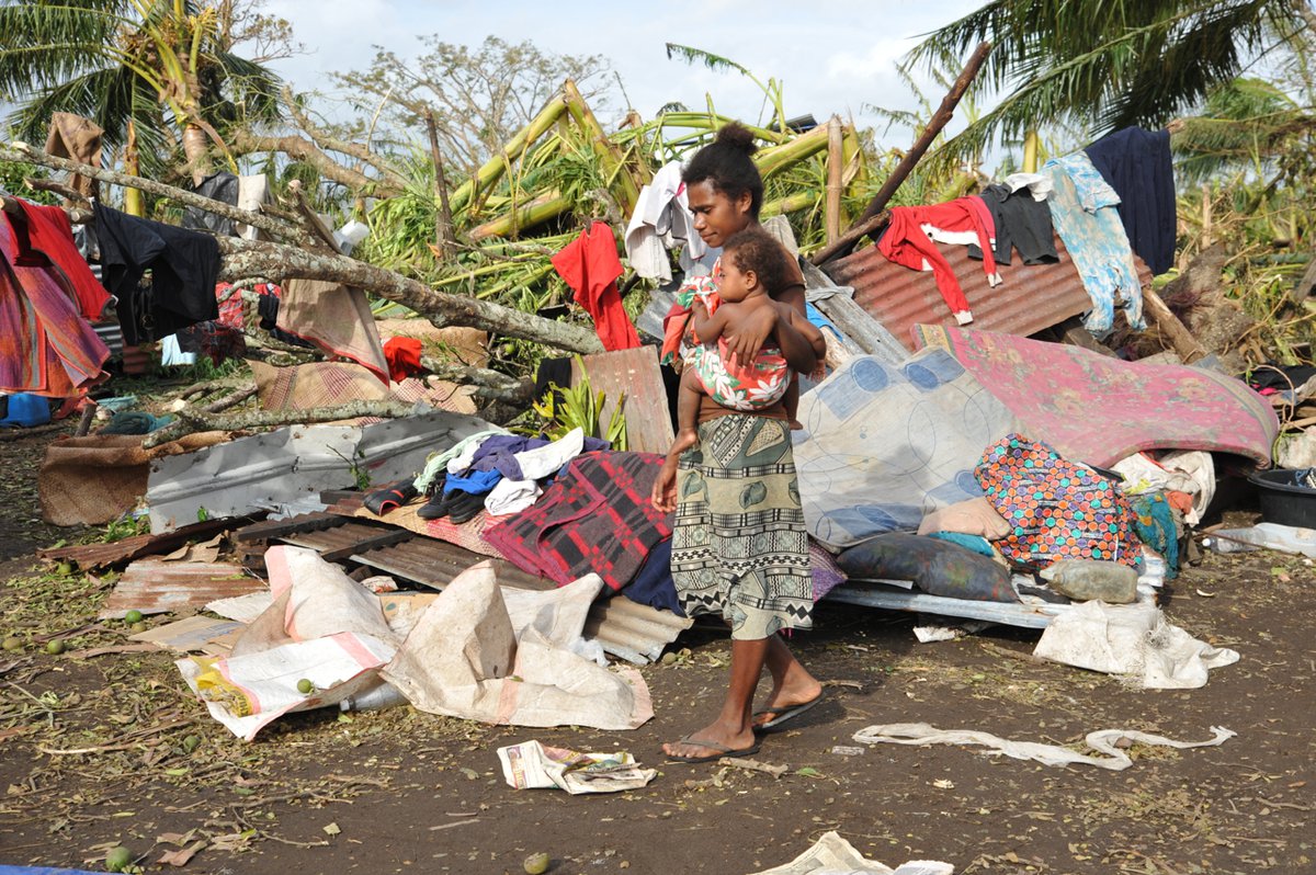 Damage extensive on two of Vanuatu’s outer Islands in wake of Cyclone ...