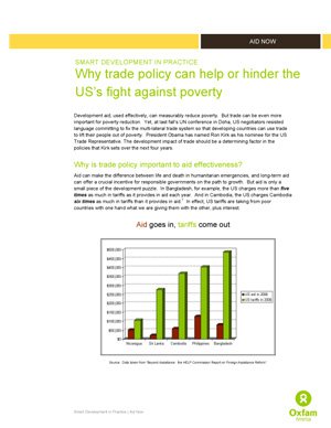 Why trade policy can help or hinder the US' fight against poverty | Oxfam