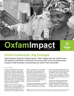 Oxfam Impact February 2007 | Oxfam