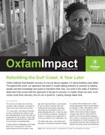 Oxfam Impact September/October 2006 | Oxfam