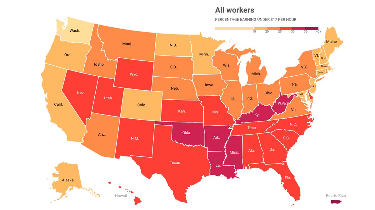 Low Wages in the US: Who Makes Less than $17 per hour? | Oxfam
