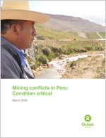 Mining conflicts in Peru: Condition critical | Oxfam