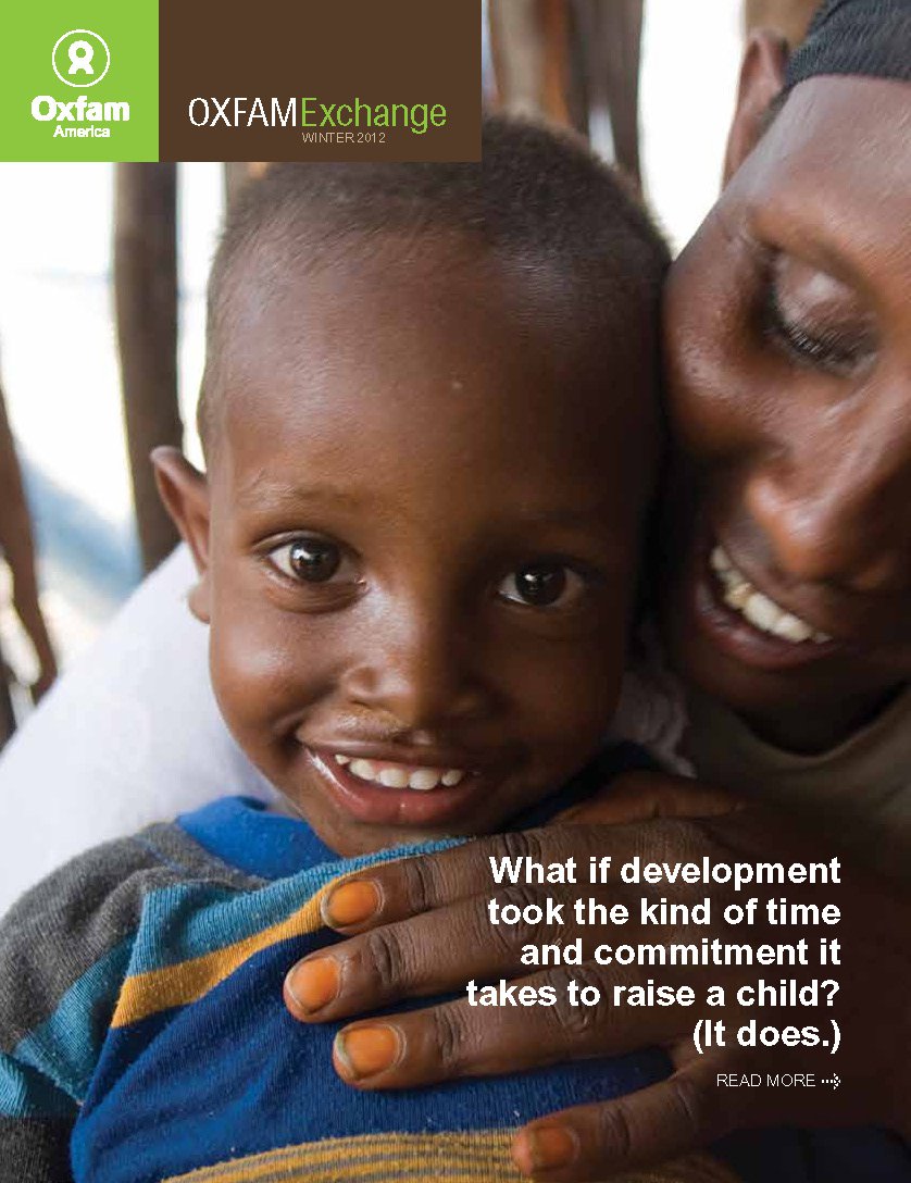 OXFAMExchange, Winter 2012 | Oxfam