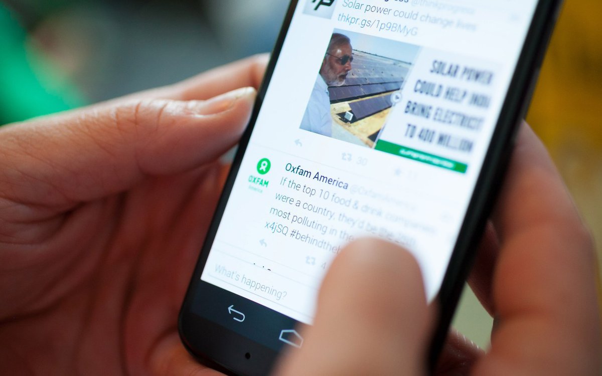 Could an app tell you where your food comes from? | Oxfam